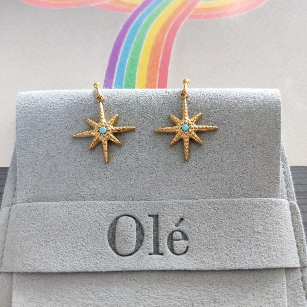 Star Earrings - Ole Macrame