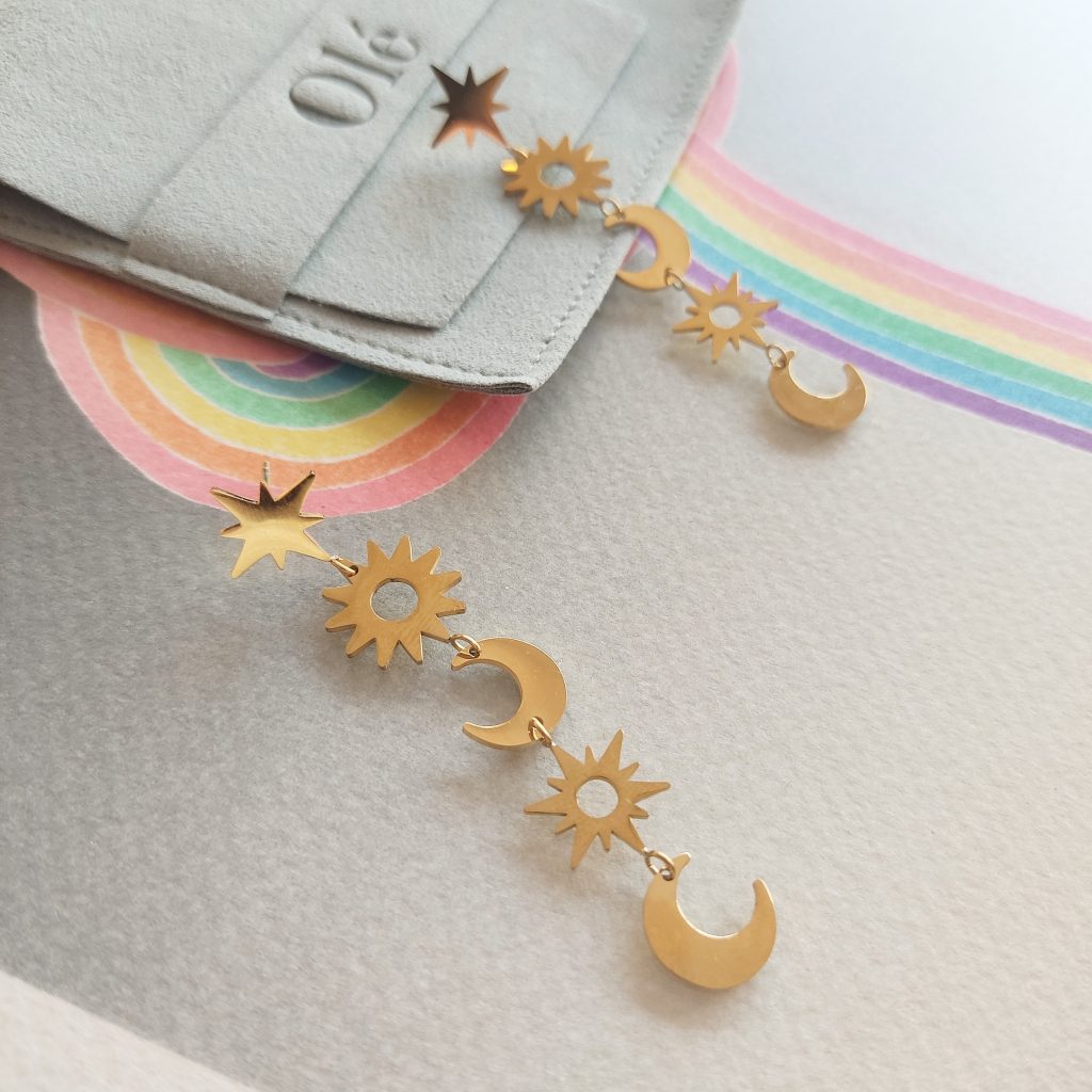 Celestial Earrings - Ole Macrame